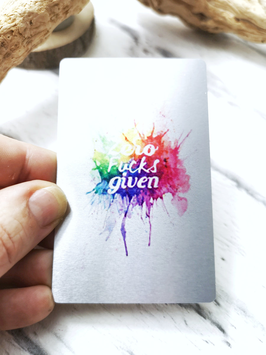 Sweary Affirmation cards – Inkterior Art